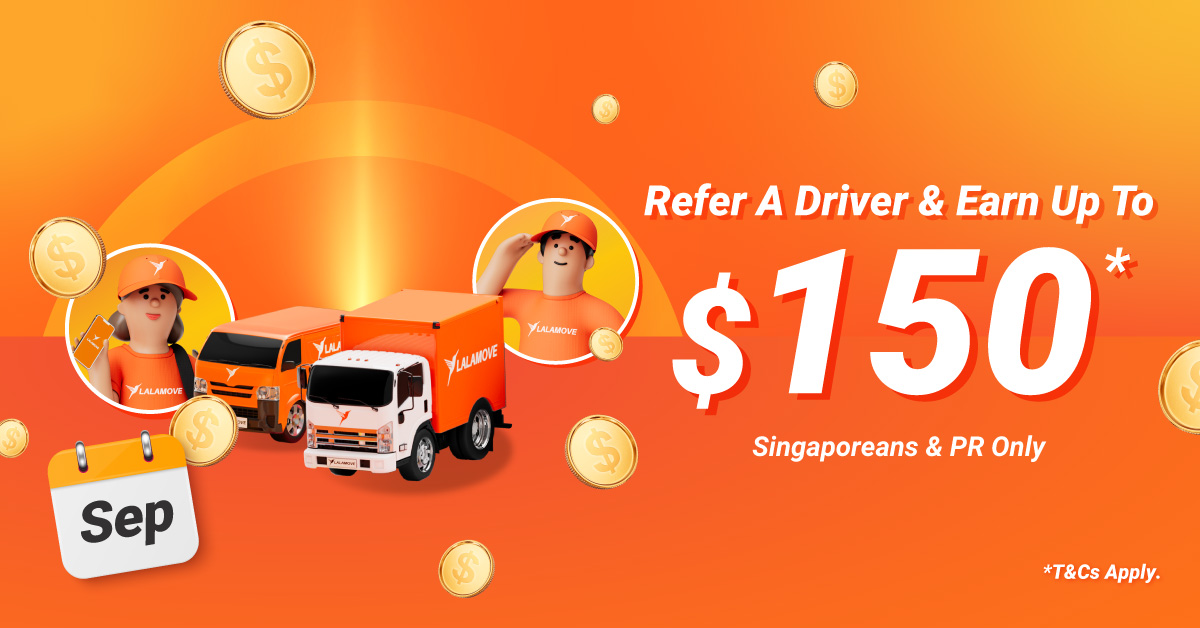 Lalamove Singapore | Driver Referral Program - Refer A Friend!
